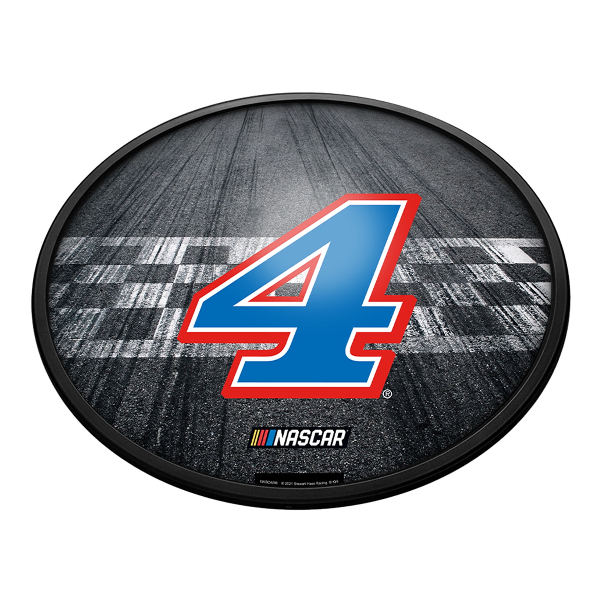 Kevin Harvick 18'' Round Slimline Illuminated Wall Sign - Walmart.com