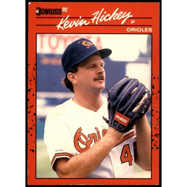 Kevin Hickey #583d 1990 Donruss - Walmart.com