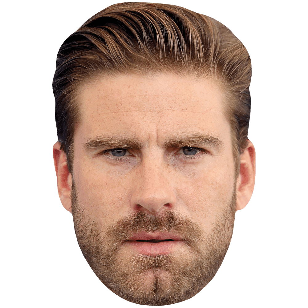 Kevin Janssens (Beard) Flat Cardboard Face - Walmart.com