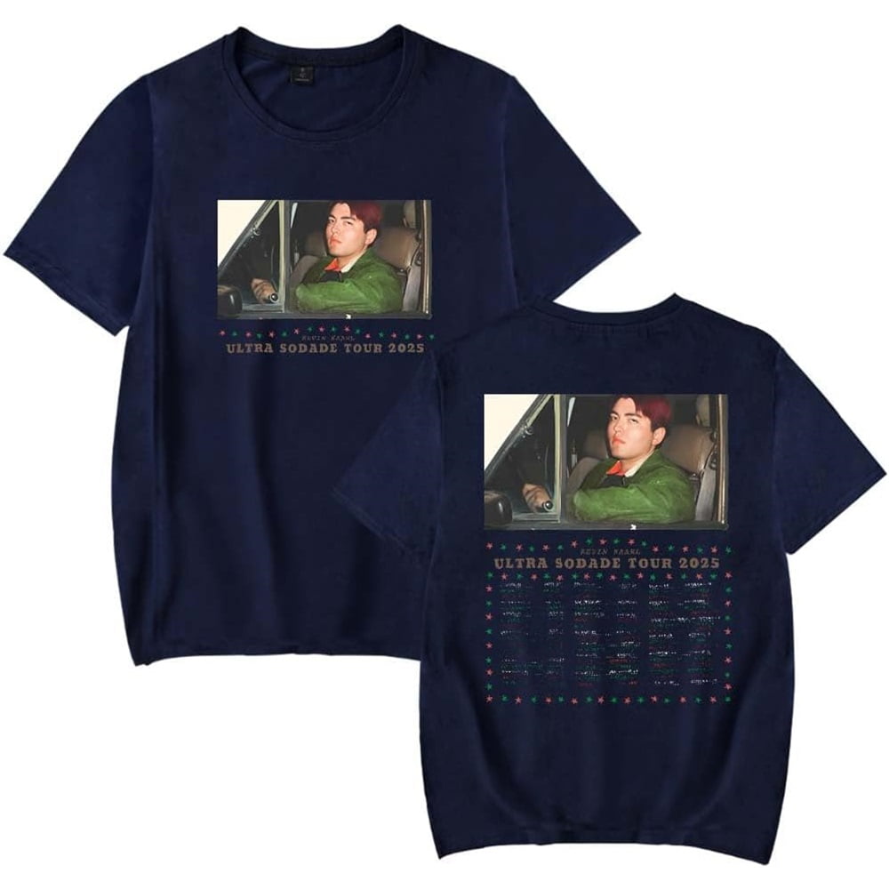 Kevin Kaarl Ultra Sodade Tour 2025 Merch Short Sleeve T-shirt Unisex ...
