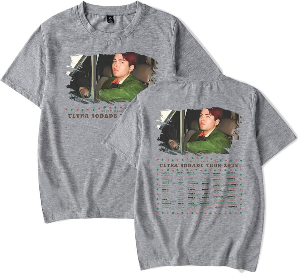 Kevin Kaarl Ultra Sodade Tour 2025 Merch - Unisex Short Sleeve T-Shirt ...