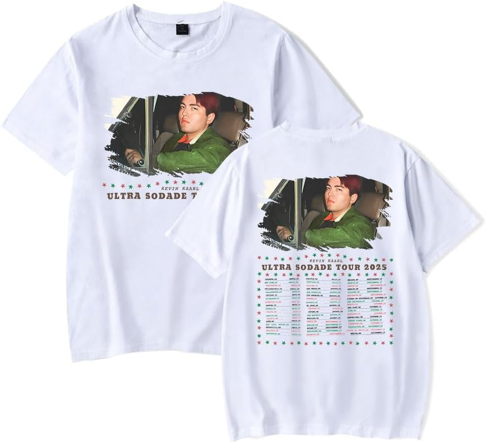 Kevin Kaarl Ultra Sodade Tour 2025 Merch - Unisex Short Sleeve T-Shirt ...