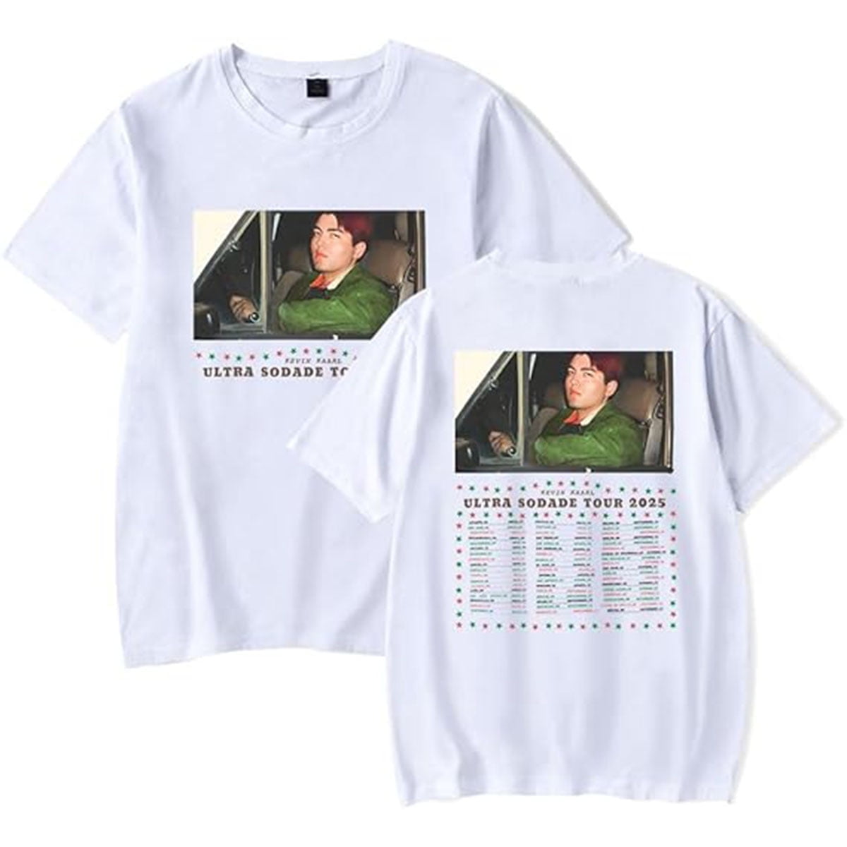 Kevin Kaarl "Ultra Sodade Tour 2025" Unisex Short-Sleeve T-Shirt ...