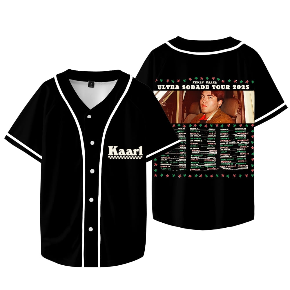 Kevin Kaarl Ultra Sodade Tour Merch Baseball Jacket Tee Summer Unisex ...