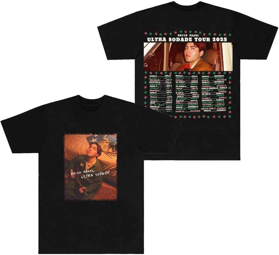 Kevin Kaarl Unisex Graphic Tee - Ultra Sodade Tour 2025 Streetwear ...