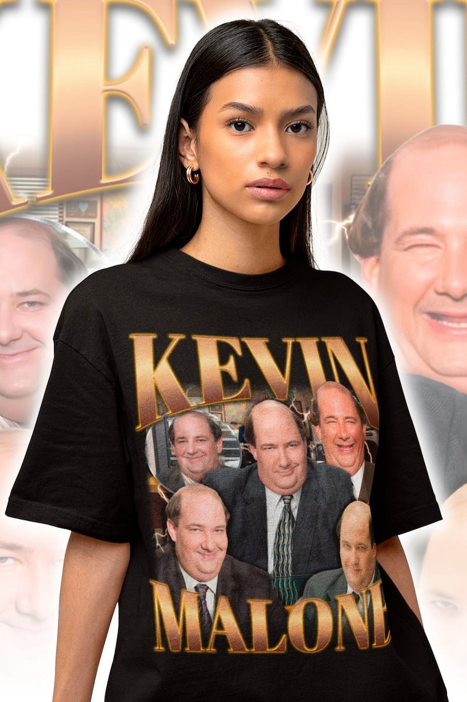 Kevin Malone Retro 90s Tee - Kevin Malone - Kevin Malone Merch - Kevin ...