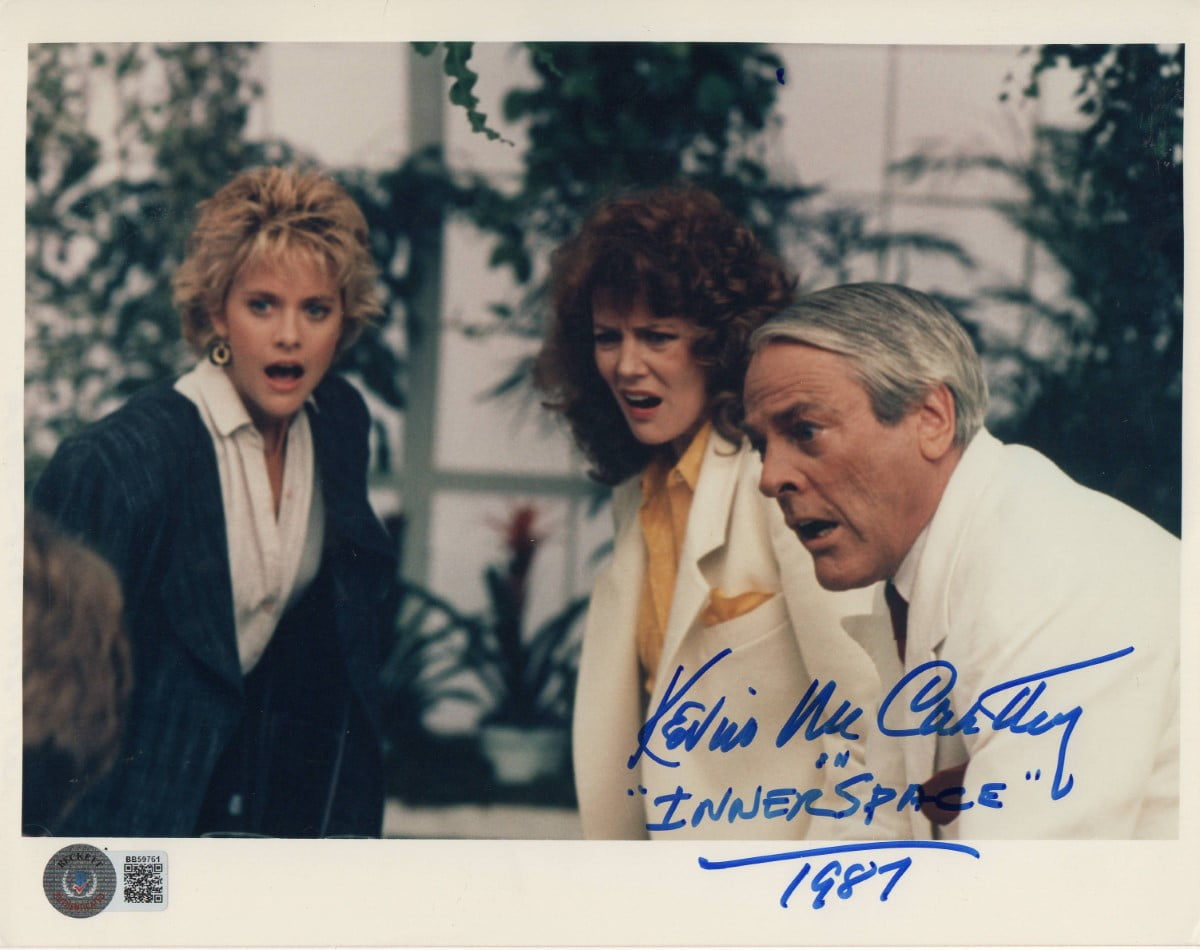 Kevin McCarthy Signed Autograph 8X10 Photo Innerspace 1987 Inscribed ...