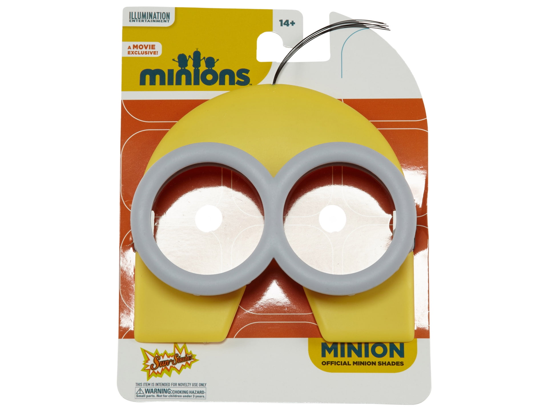 Sun-Staches Despicable Me Minion Goggle Glasses, Adult & Kids Party ...