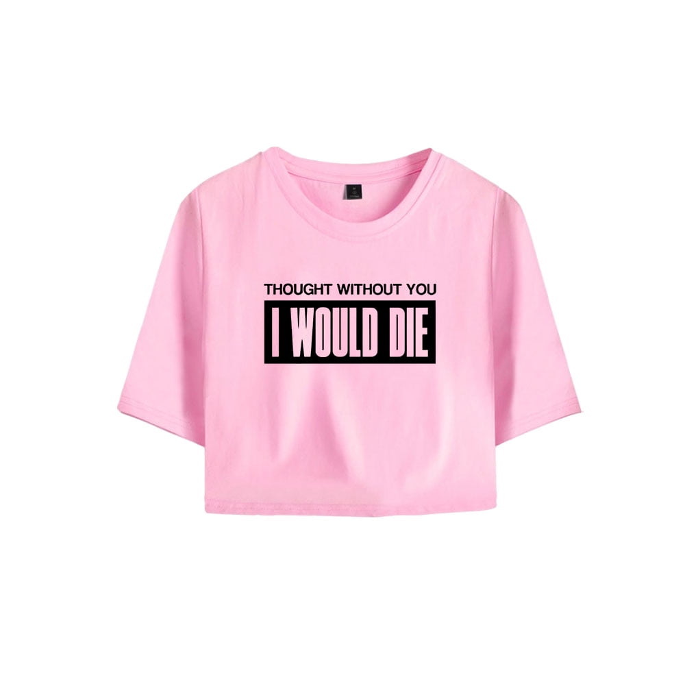 Kevin Olusola Merch Crop Top Midriff-Baring T-shirt Women Girl Short ...