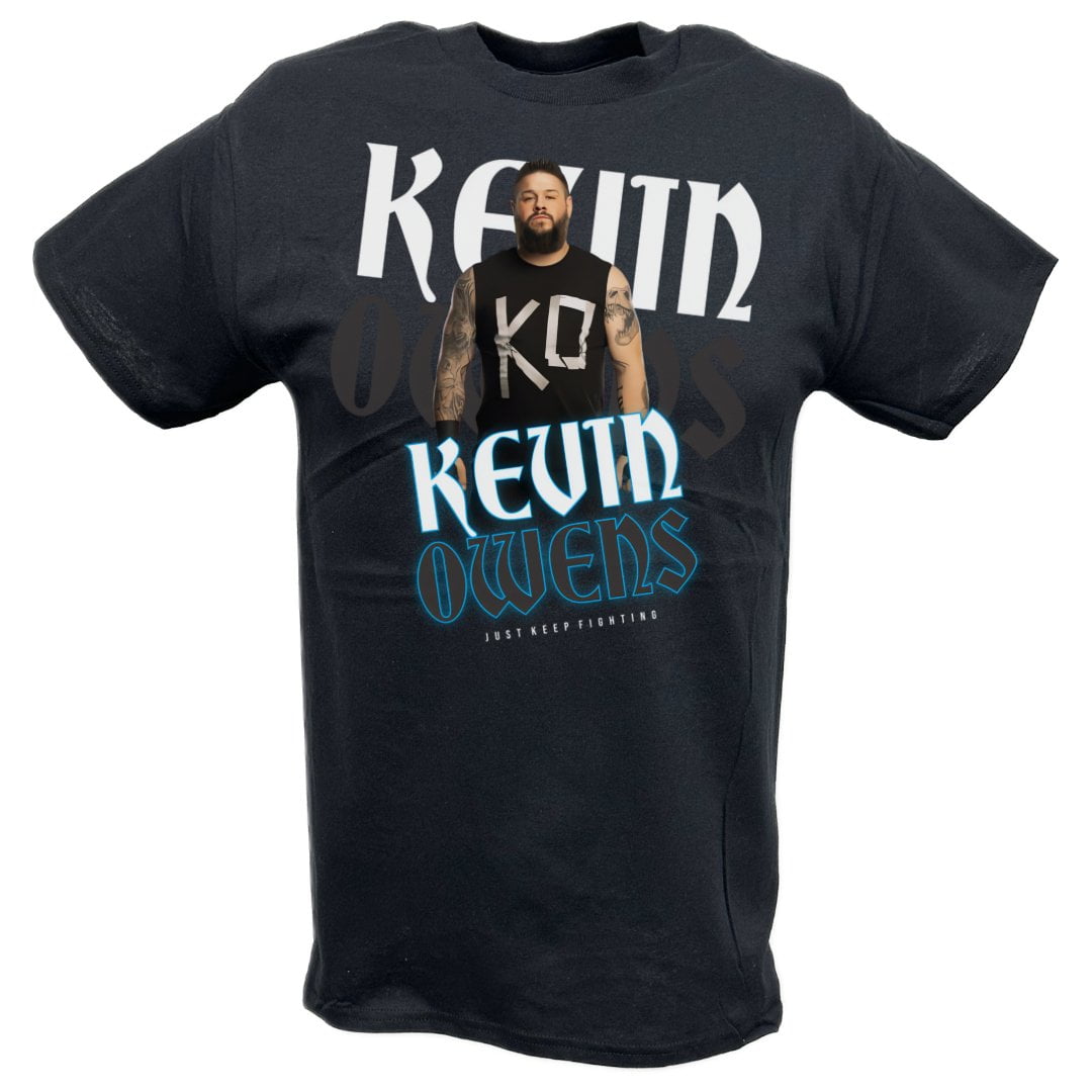 Kevin Owens Pose Black T-shirt - Walmart.com