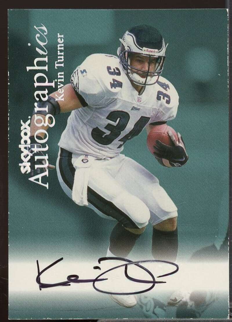 Kevin Turner/D/EX/MM/MU/S Rookie Card 1999 SkyBox Premium Autographics ...
