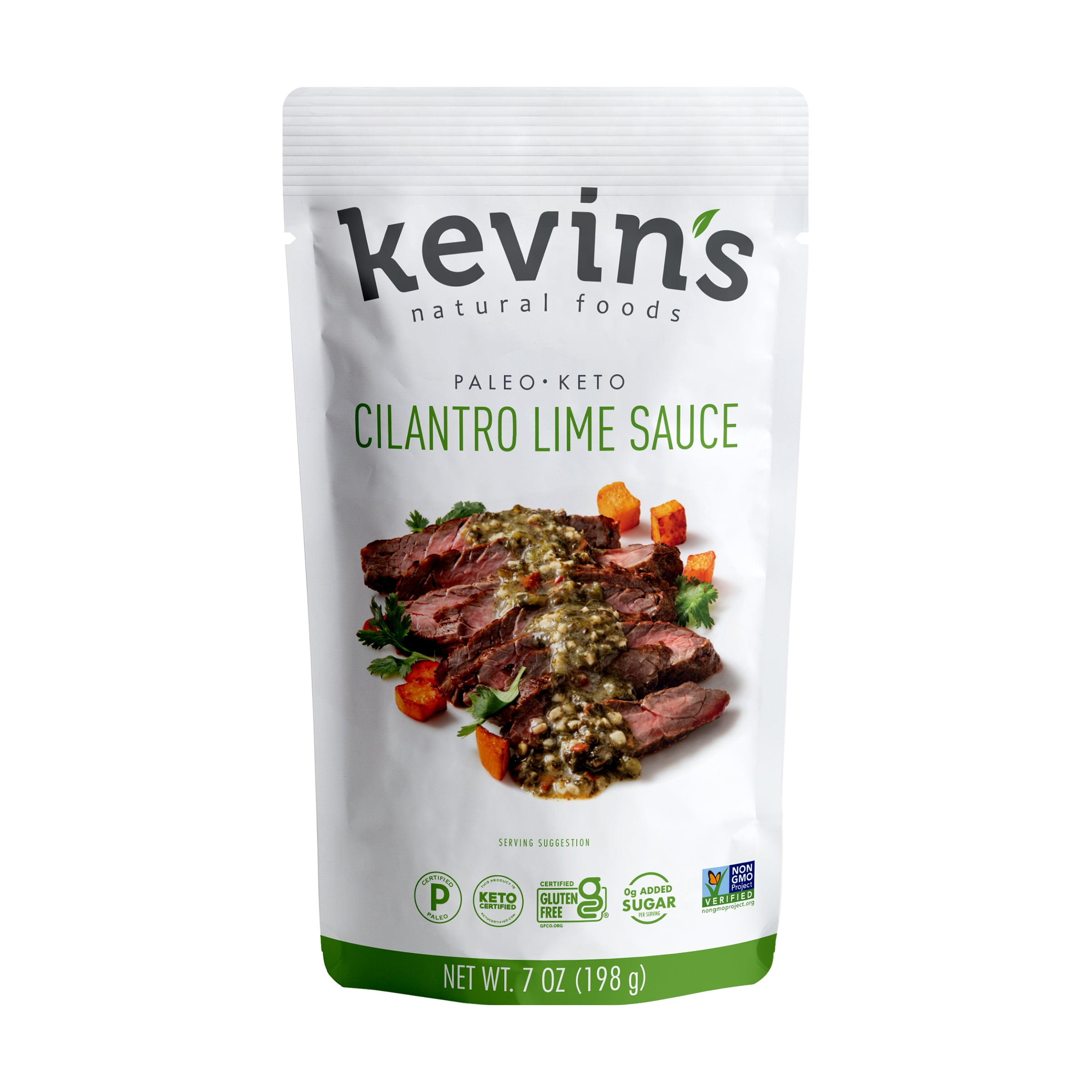 Kevin's Natural Foods - Cilantro Lime Sauce, Paleo & Keto, 7 Ounces ...