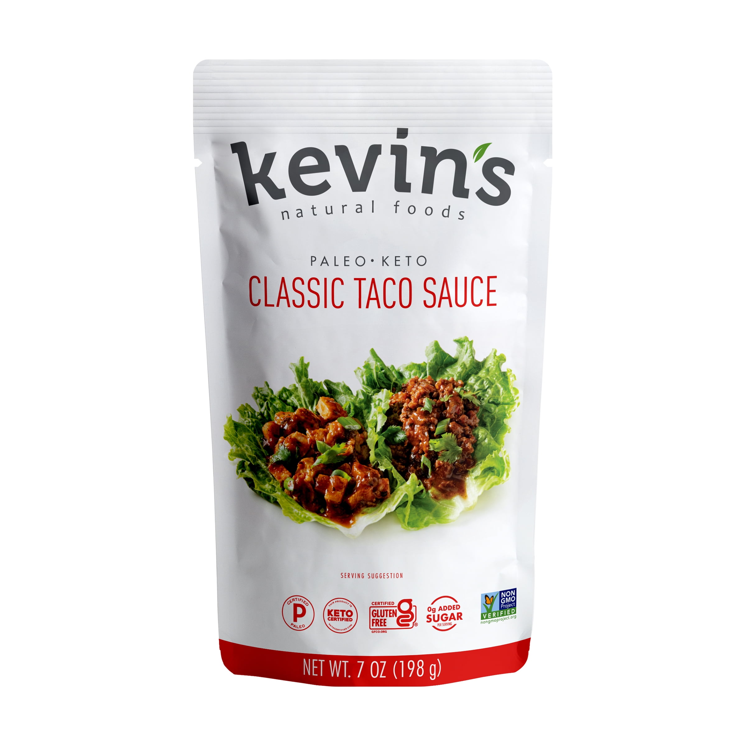 Kevin's Natural Foods, Classic Taco Sauce, 7 Ounces, Paleo & Keto ...