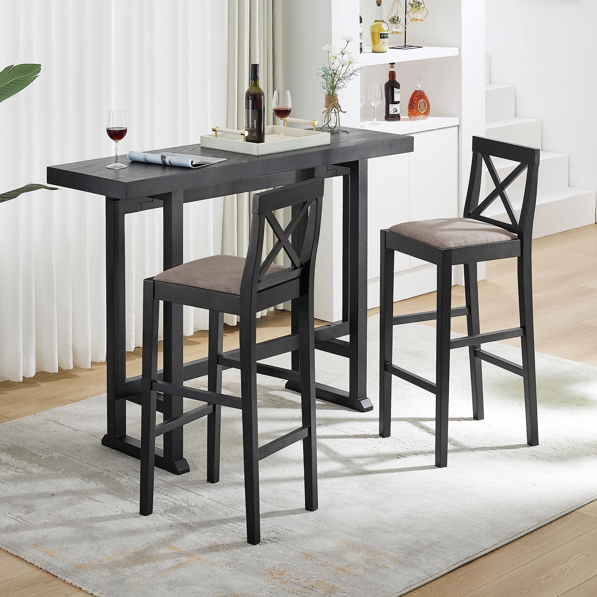 Kevinplus Bar Table, Extra Long Entryway Table for Entryway, Hallway ...