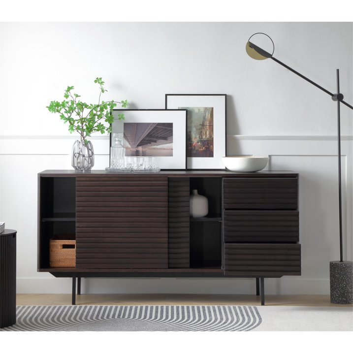 Kevinplus COMBO mid century Sideboard Buffet Table or TV Stand with ...