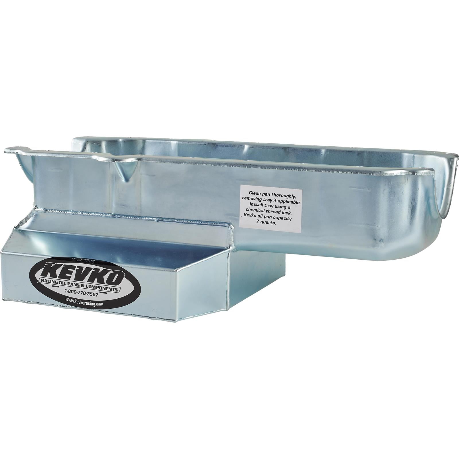 Kevko IMCA90 IMCA Racing Engine Oil Pan, 602 Crate Sportmod - Walmart ...