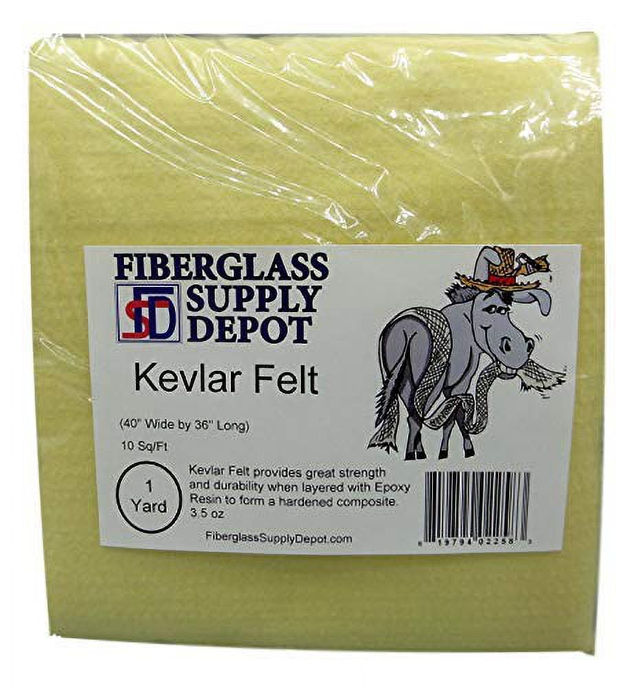 Kevlar Felt - 1 Yard - 36 Inches by 40 Inches - Used for Canoe Kayak to ...