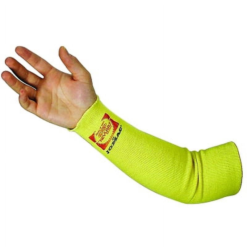 Kevlar Sleeves, 18 In Long, Elastic Closure, One Size Fits Most, Yellow ...