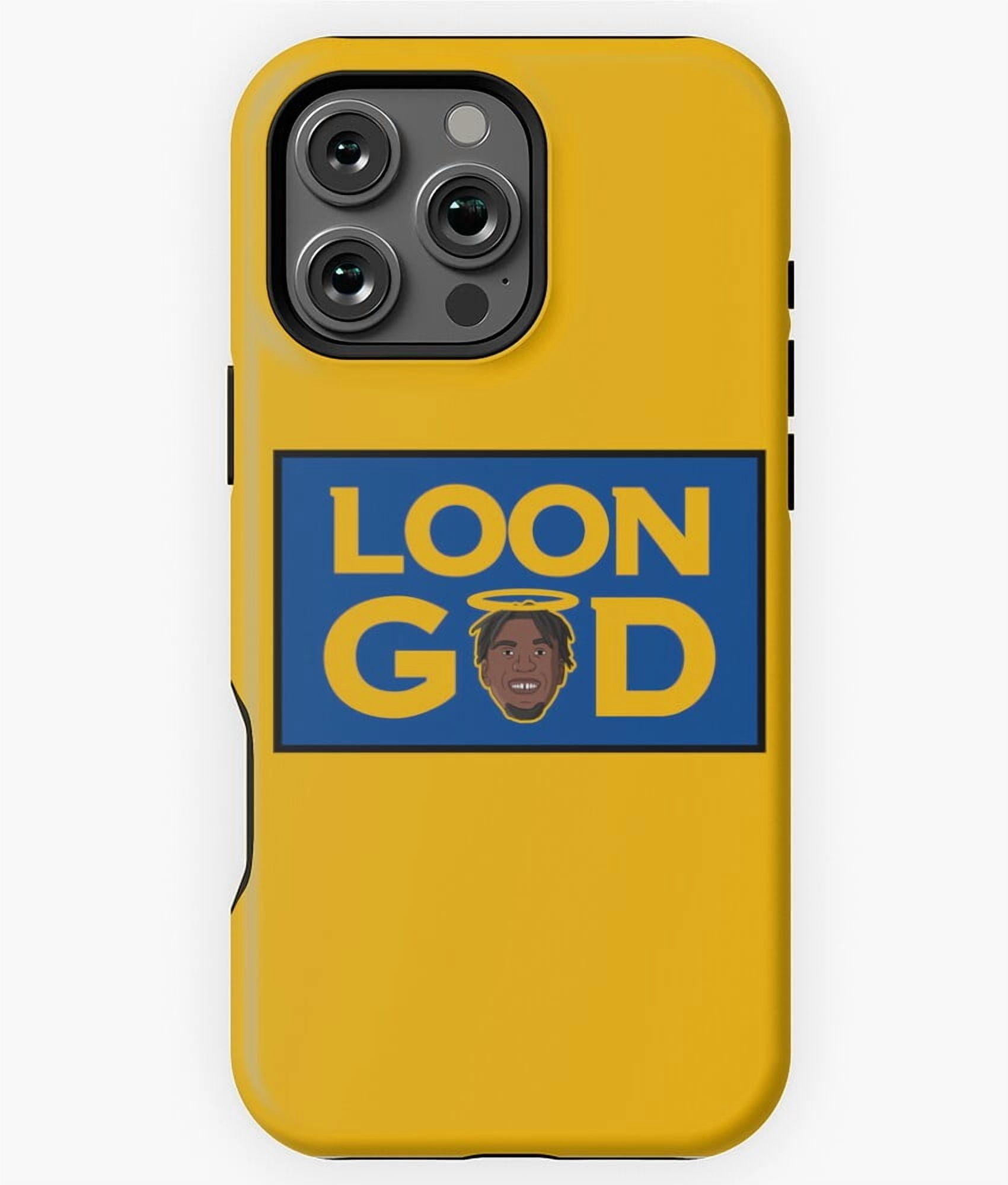 Kevon Looney Loon God GSW Basketball Phone Case for iPhone 16 15 14 13 ...