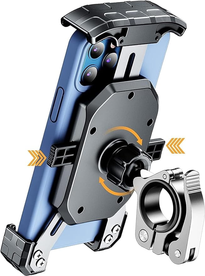 Kewig Motorcycle Phone Mount, Bike Phone Mount with Quick Install ...