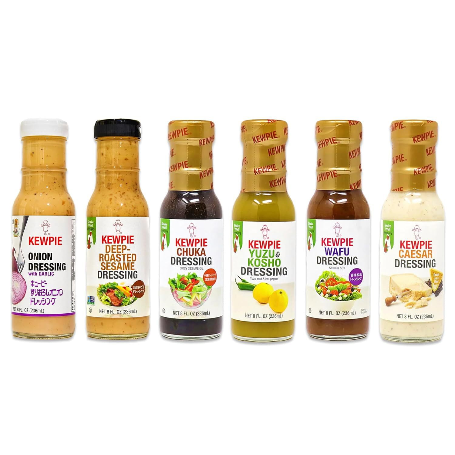Kewpie Dressing variety pack of 6 - Walmart.com
