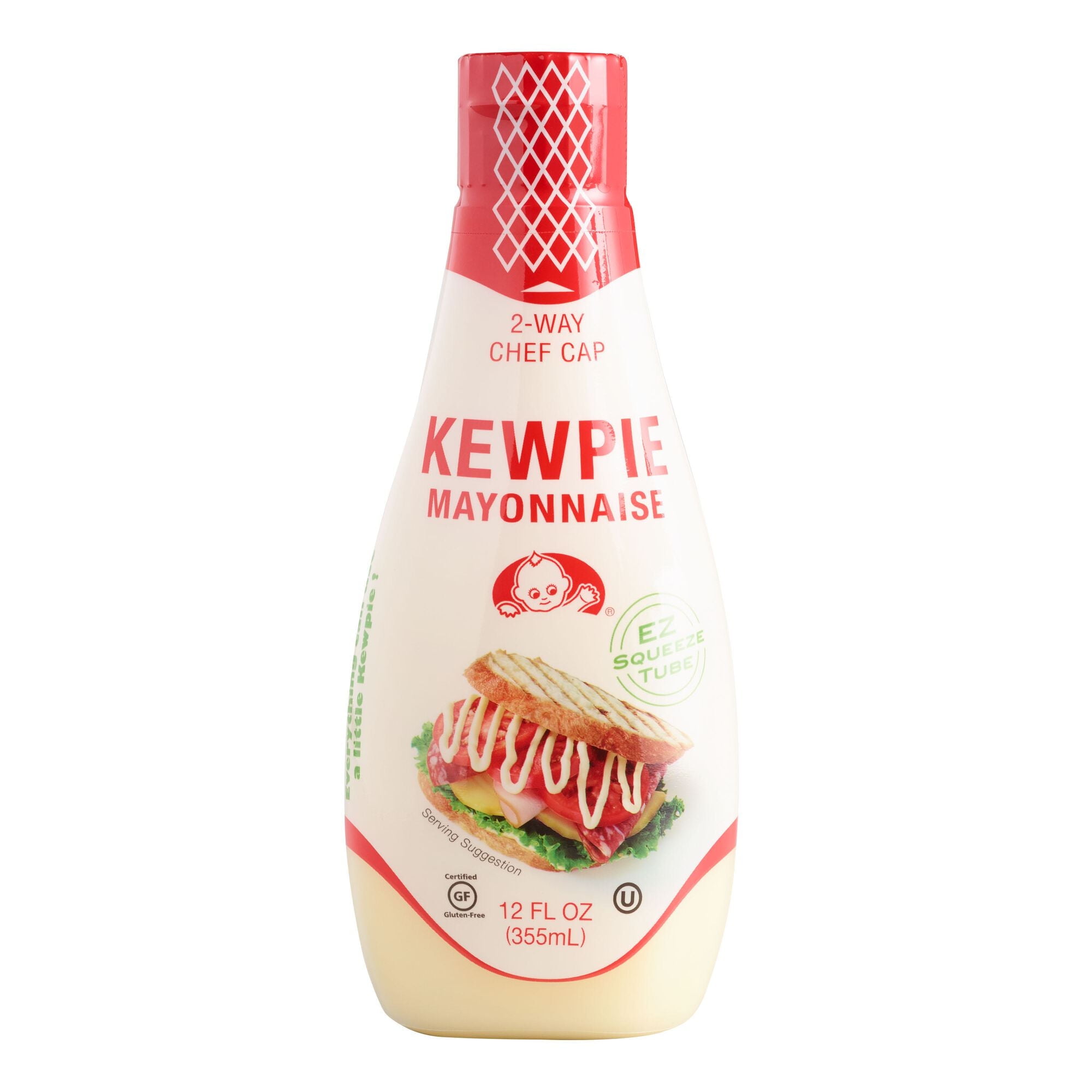 Kewpie Mayonnaise Squeeze Bottle 12 oz Pack of 2 - Walmart.com