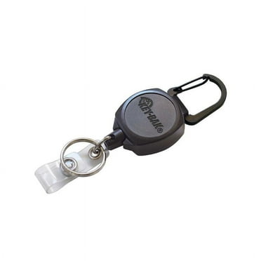 KEY-BAK SUPER48 HD 8 oz. Locking Retractable Keychain, 48" Retractable ...