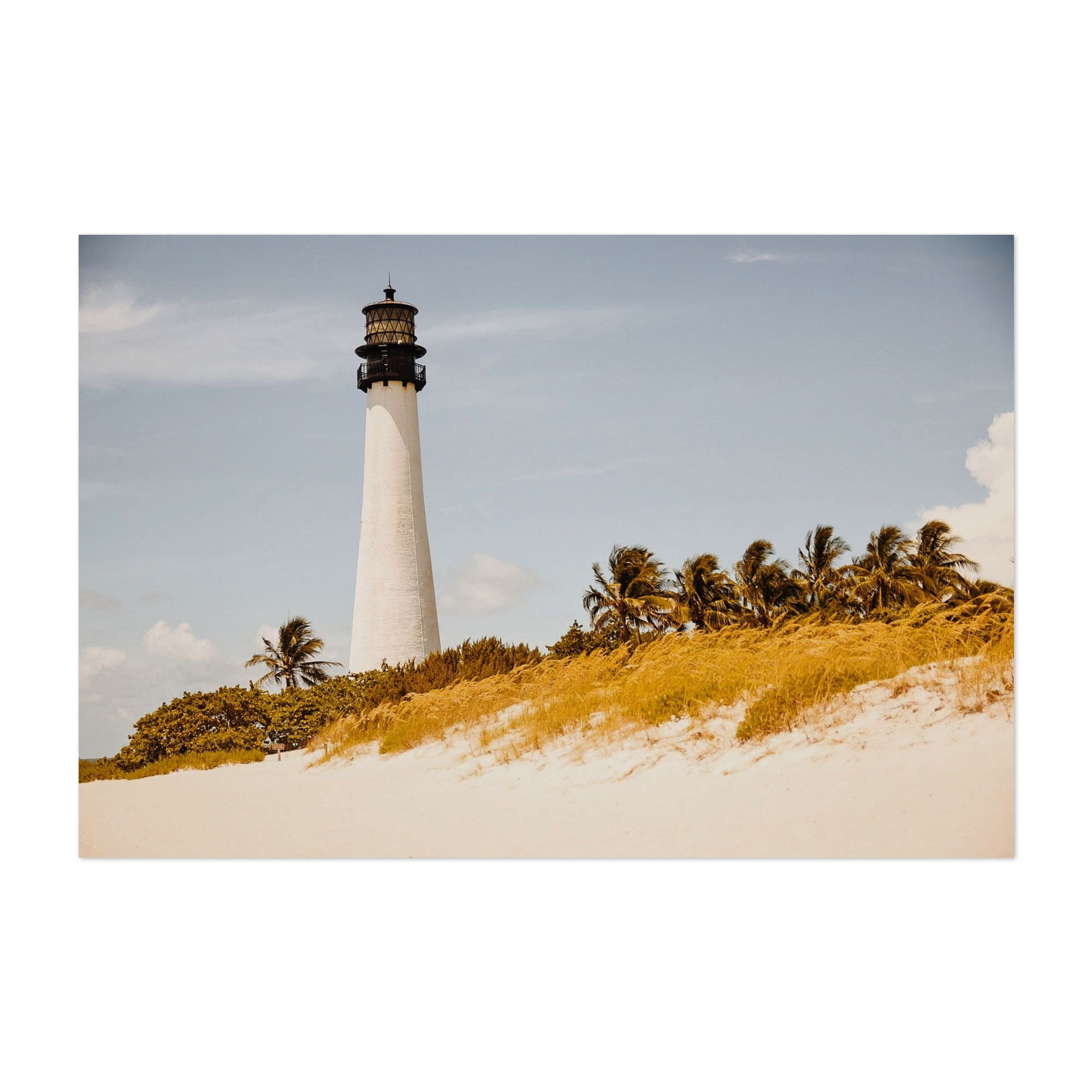 Key Biscayne Lighthouse - Key Biscayne Florida Photography Unframed ...