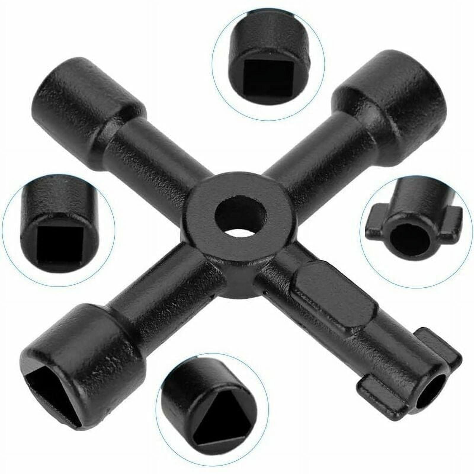 Key, Black Electrical Control Cabinet Key, Triangular Lifting Water ...