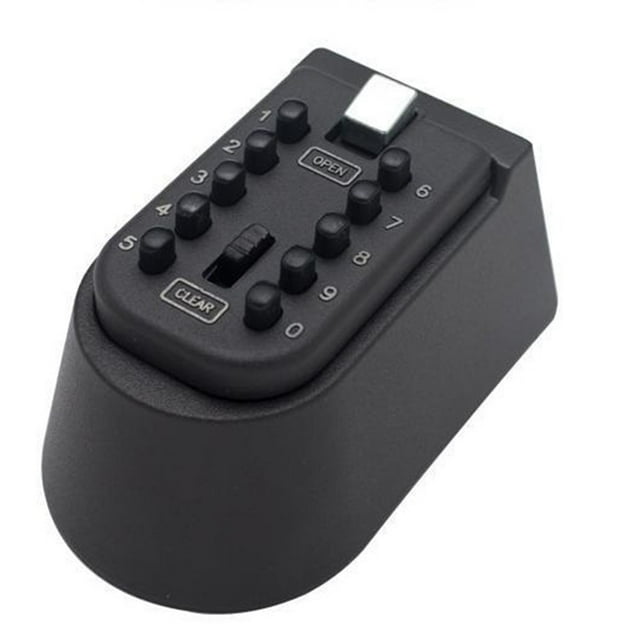 Key Box Wall Mounted Heavy Duty Metal Password Safe Key Lock Securely ...