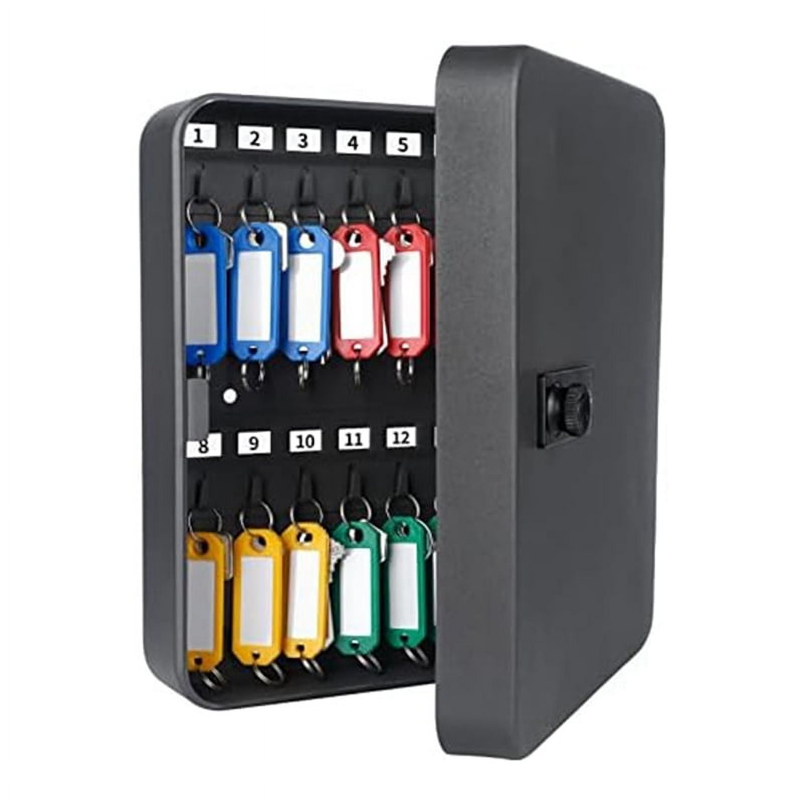 Key Cabinet with Combination Lock Wall-Mounted Key Storage Box with ...
