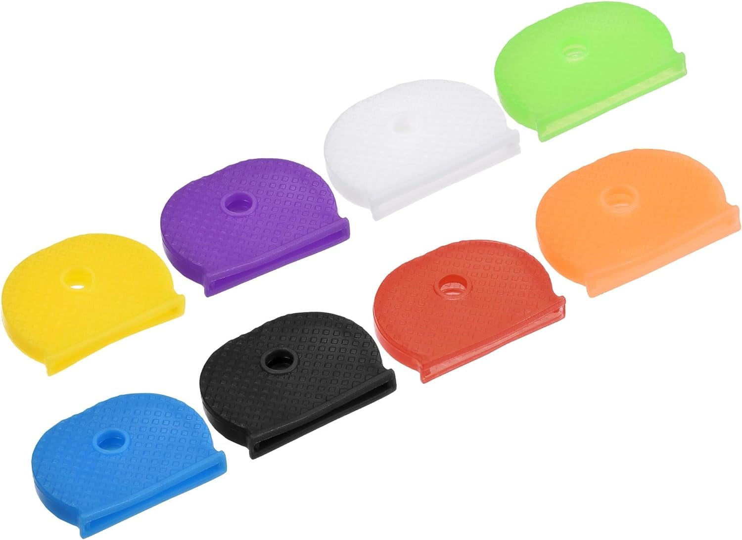 Key Cap Cover Tags, 40Pcs Keys Identifier ID Silicone Sleeve for House ...