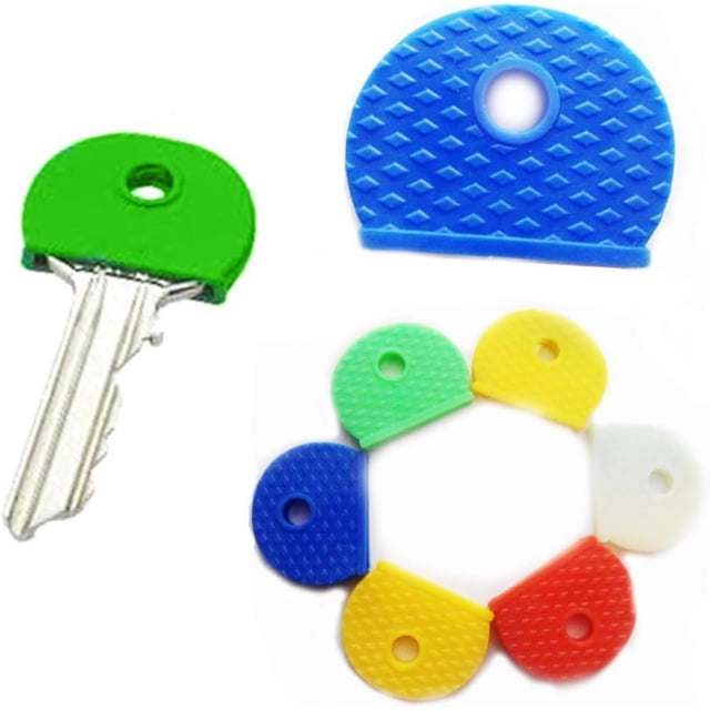 Key Caps 50pcs Mixed Clor Key Plastic Key Caps Key Cover Keycap Elastic ...