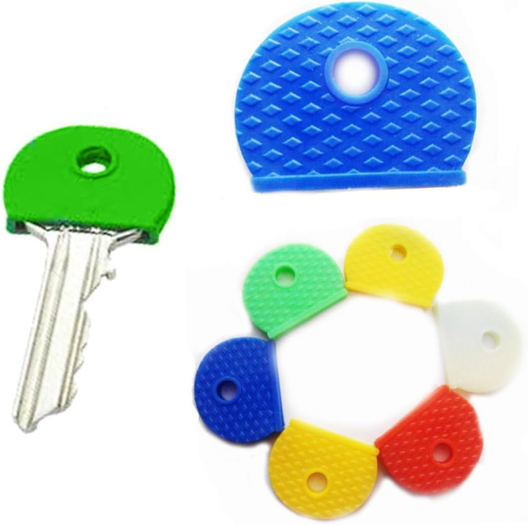 Key Caps 50pcs Mixed Clor Key Plastic Key Caps Key Cover Keycap Elastic ...