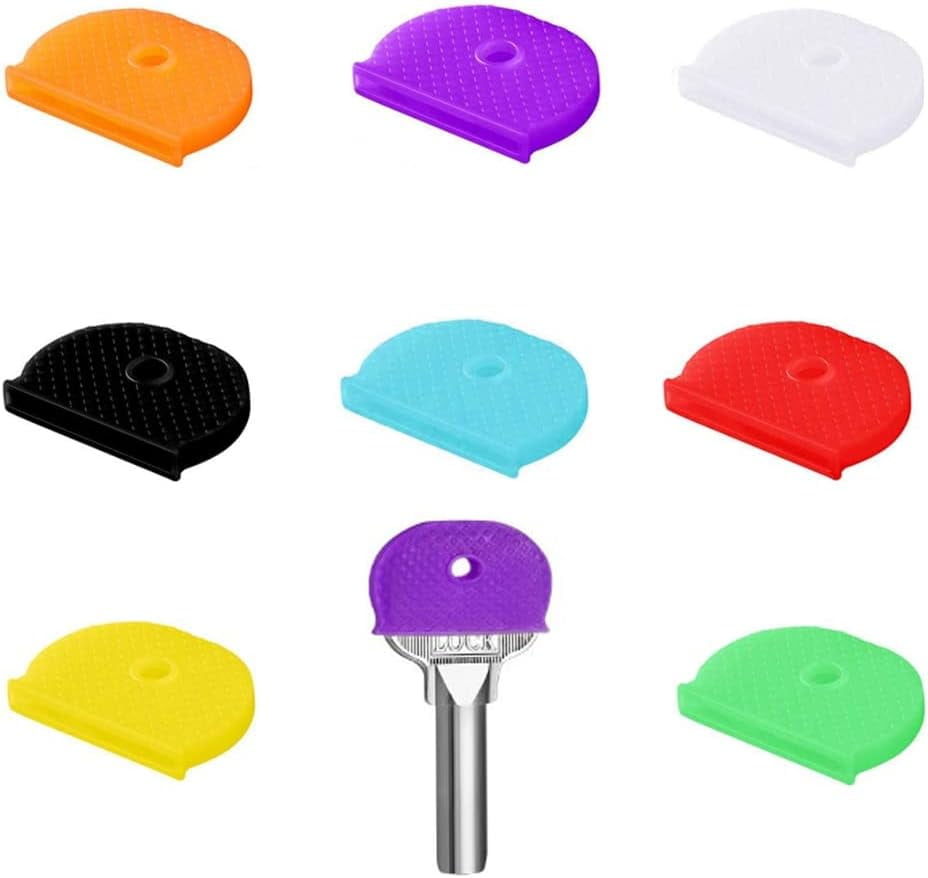 Key Caps Covers, 8 Pieces Flexible Key Cover, Assorted Colors Keycaps ...