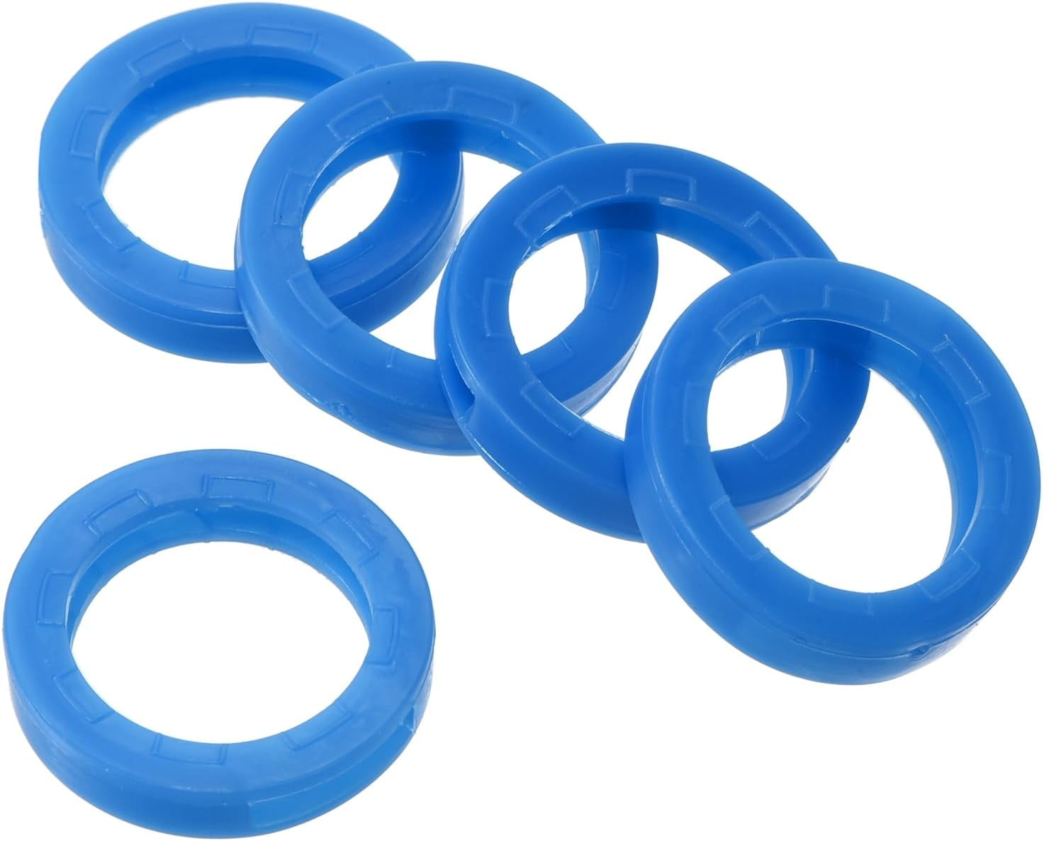 Key Caps Covers Rings, 5 Pack 0.9" Keys Identifiers Covers Coding Tags ...