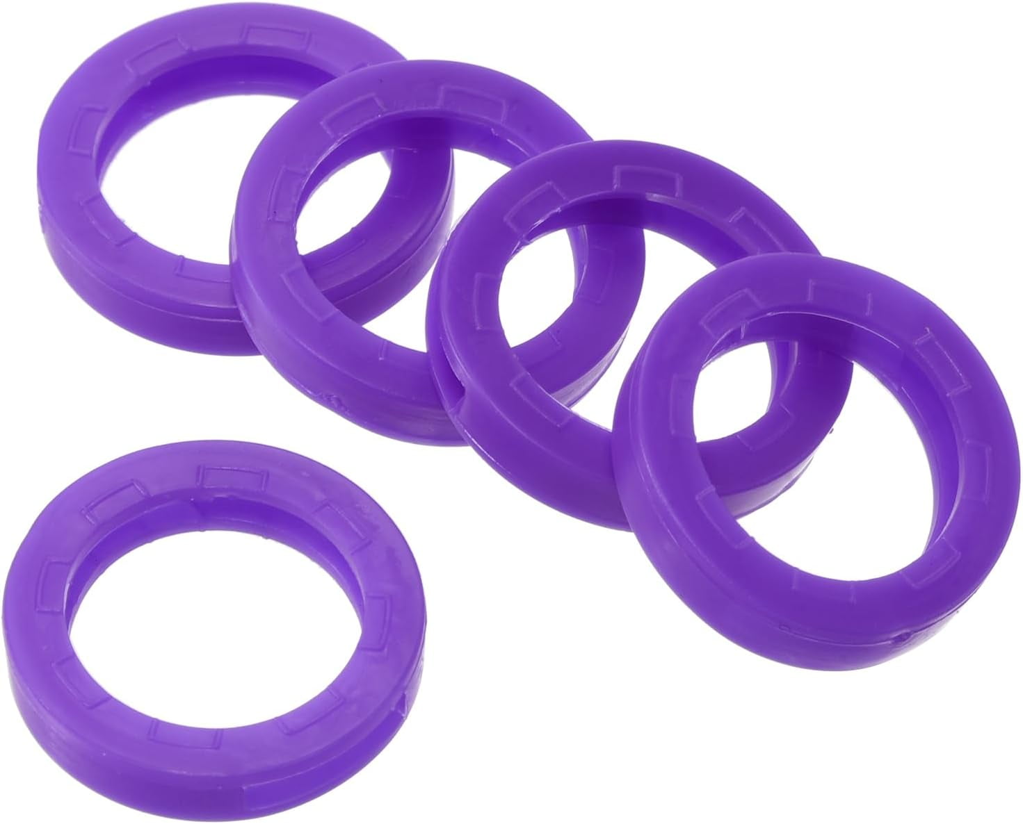 Key Caps Covers Rings, 5 Pack 0.9" Keys Identifiers Covers Coding Tags ...