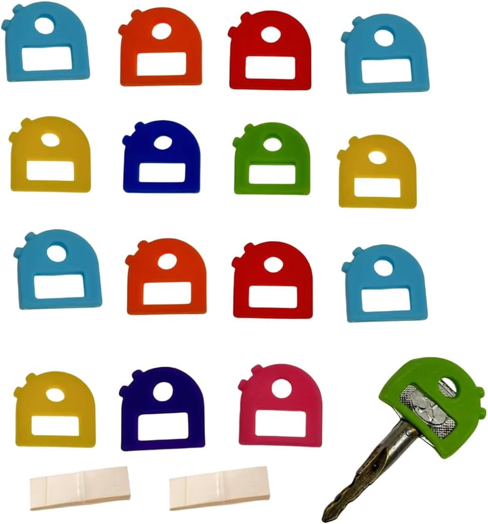 Key Caps Tags - Stretchy All-in-One Key Cover & Tags - ONE Size FITS ...