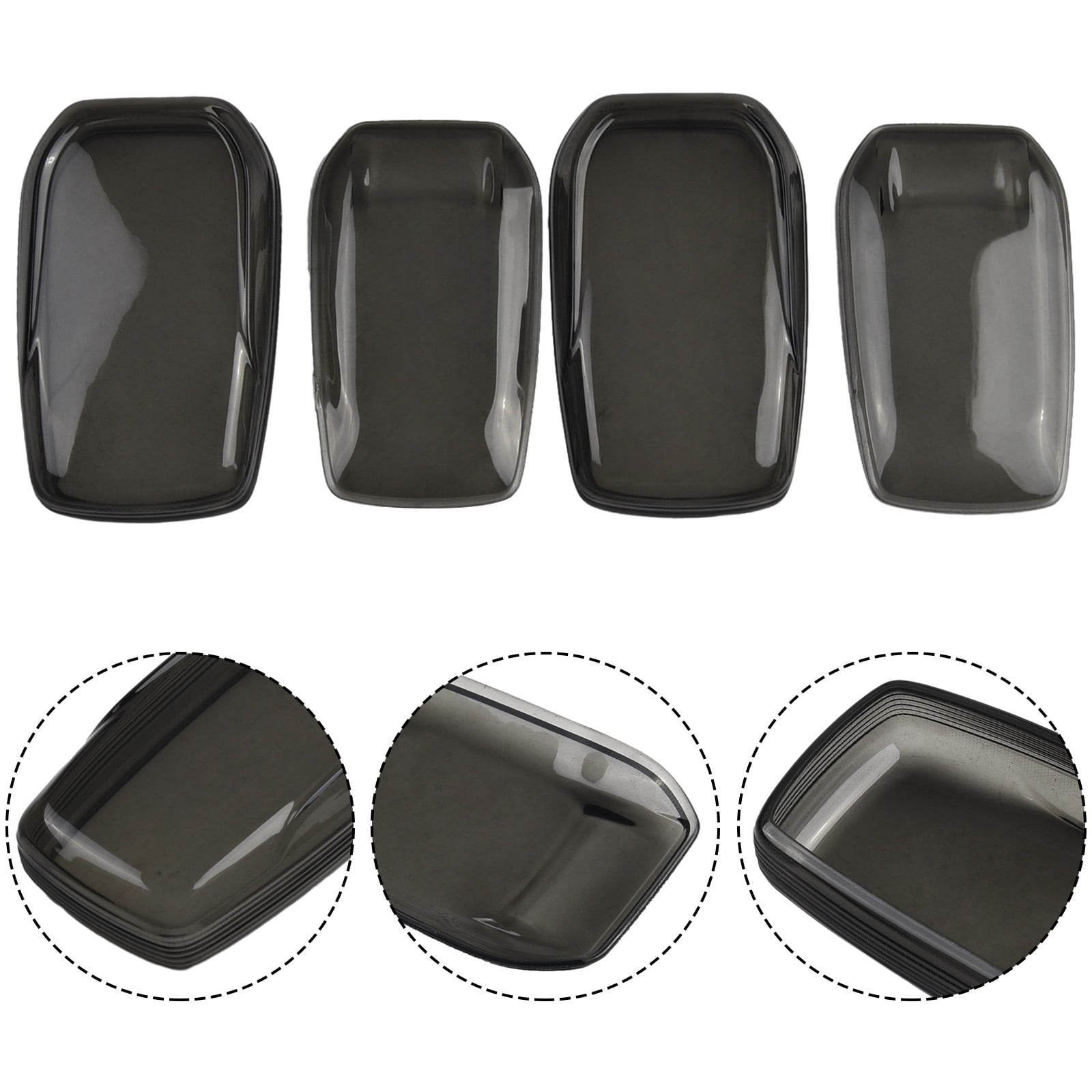 Key Case Auto Parts Dustproof Transparent Black For Corolla Cross 2021 ...