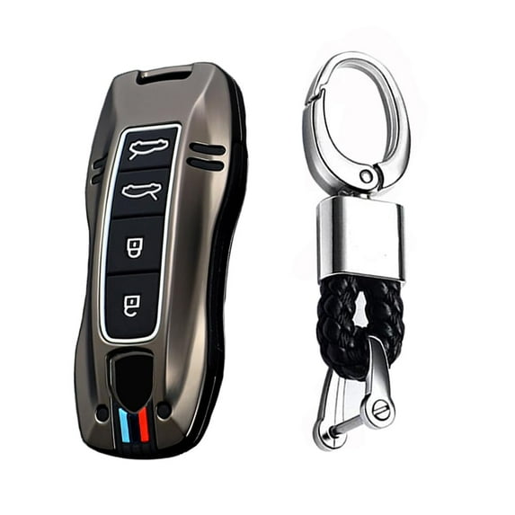 Key Case Fit For Porsche Cayenne Panamera Boxster 911 Key Holder Key ...