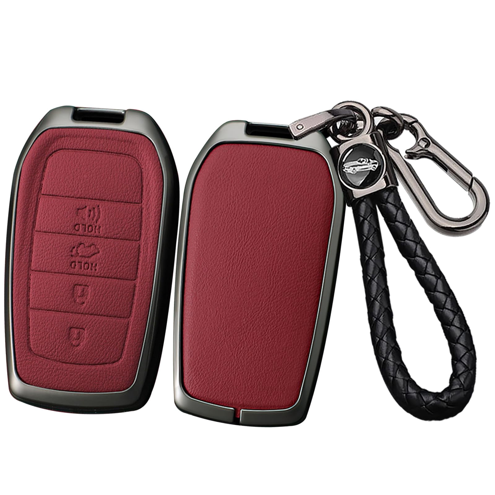 Key Case Holder Protector Keychain for Toyota Land Cruiser 2019+ Venza ...