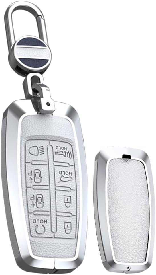Key Case Holder Protector Keychain for Hyundai Genesis G80 GV80 8 ...