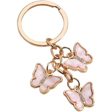 Compact Key Chain Organizer With Leather Strap, Smart Key Ring Holds 8 ...