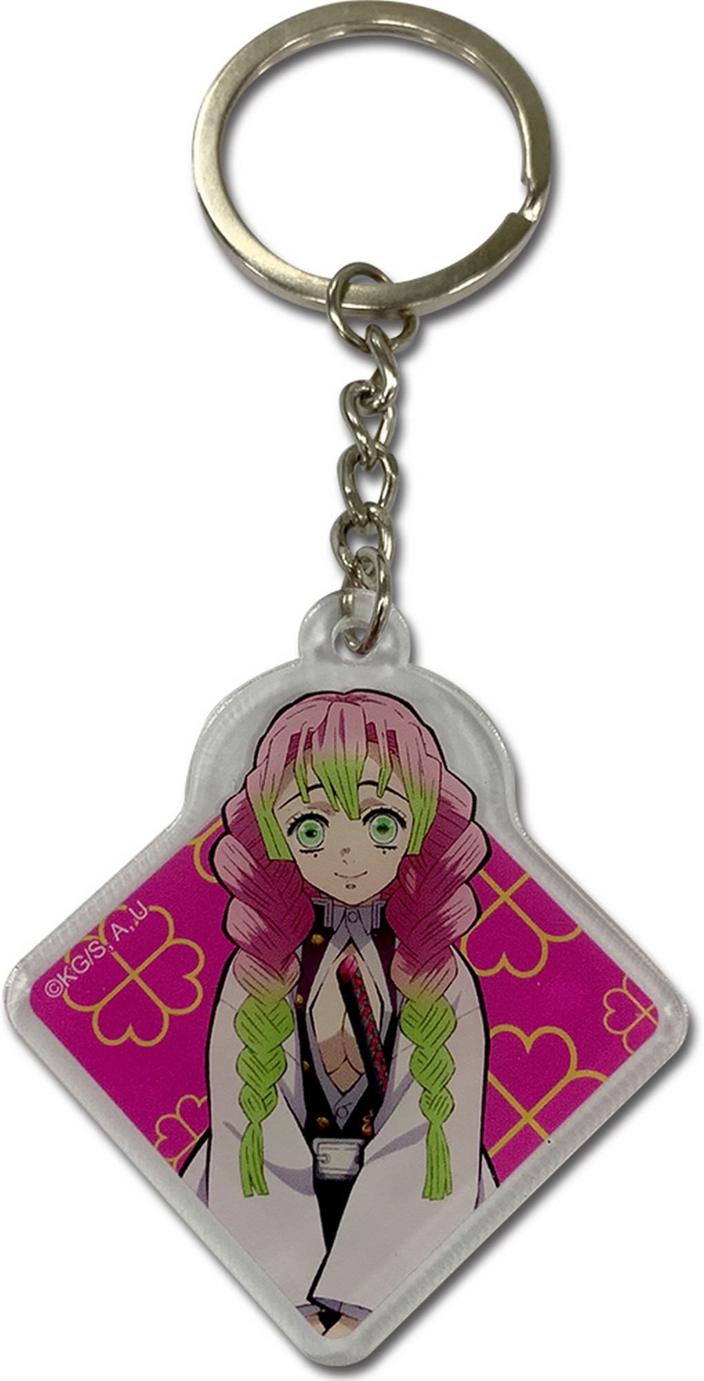Key Chain - Demon Slayer - Kanroji Mitsuri Acrylic Keychain - Walmart.com