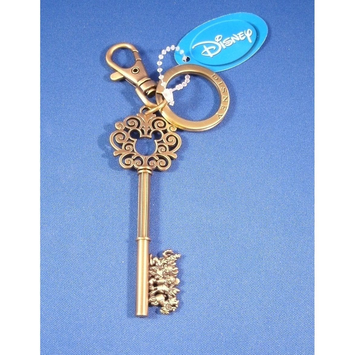 Key Chain - Disney - Gold Master Key with Mickey Icon Key Pewter Metal ...