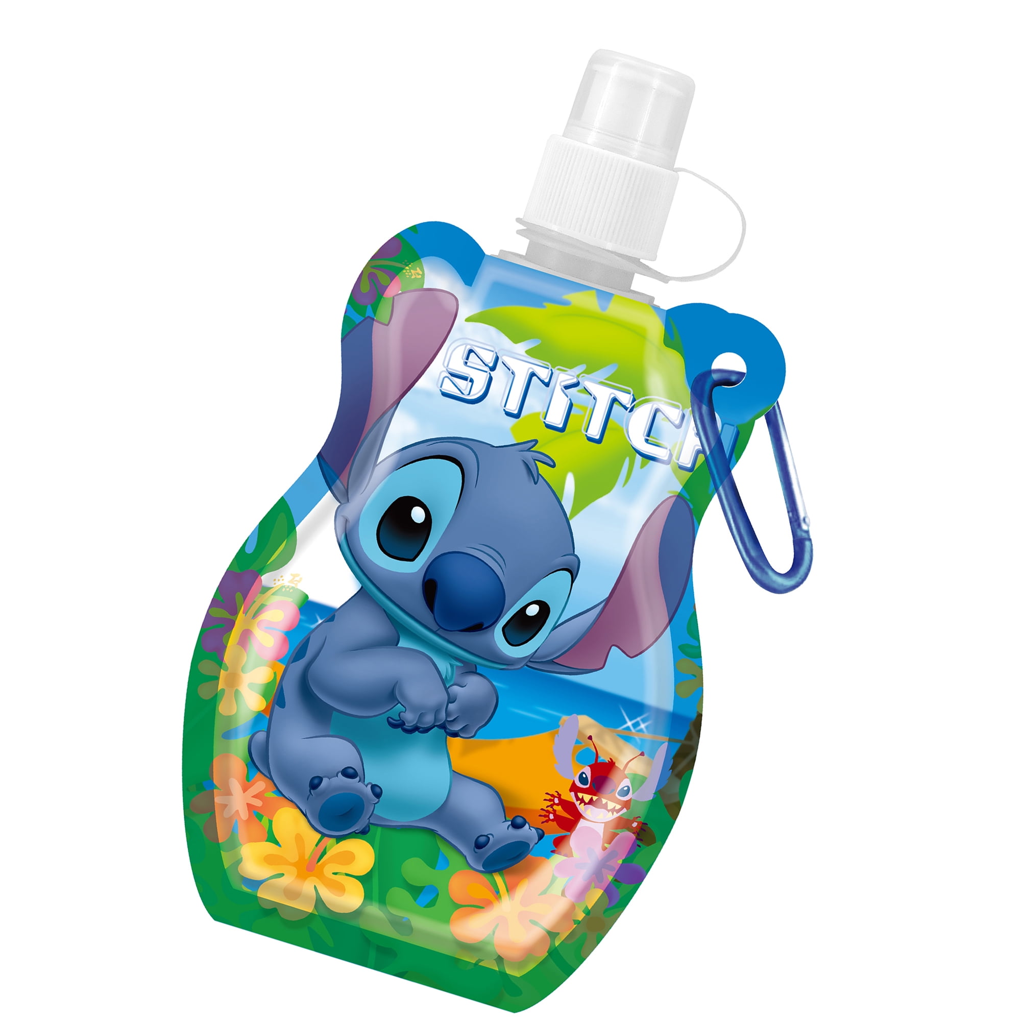 Disney Stitch Water Bottle Keychain - Walmart Business Supplies