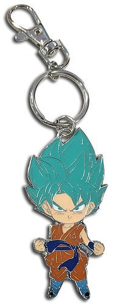 Dragon Ball Super SD SSGSS Goku Anime Metal Keychain GE-48163 - Walmart.com