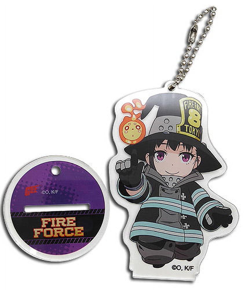 Key Chain - Fire Force - Sd Maki Oze Acrylic Keychain - Walmart.com