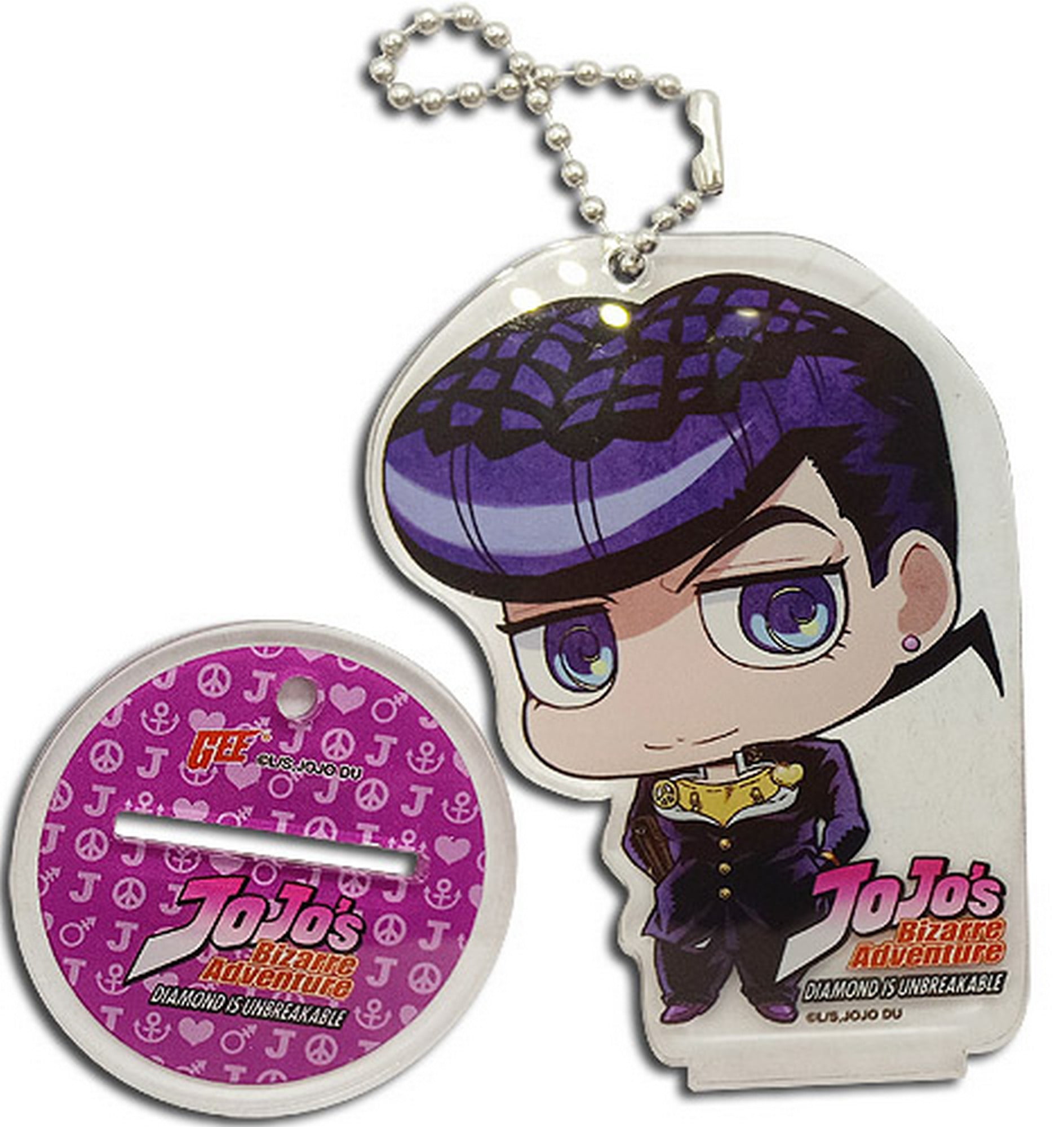 Key Chain - JoJo's S3 - Josuke Sd Acrylic Keychain - Walmart.com