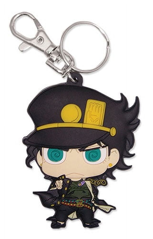JoJo's Bizarre Adventure Jotaro Anime PVC Keychain GE-85235 - Walmart.com